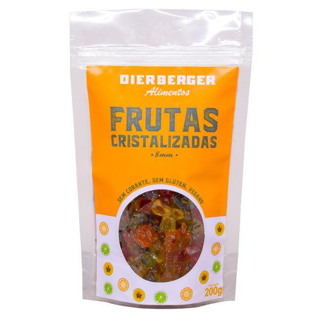 Frutas Cristalizadas 8 mm 200g - Dierberger Alimentos - Frutas Secas ...
