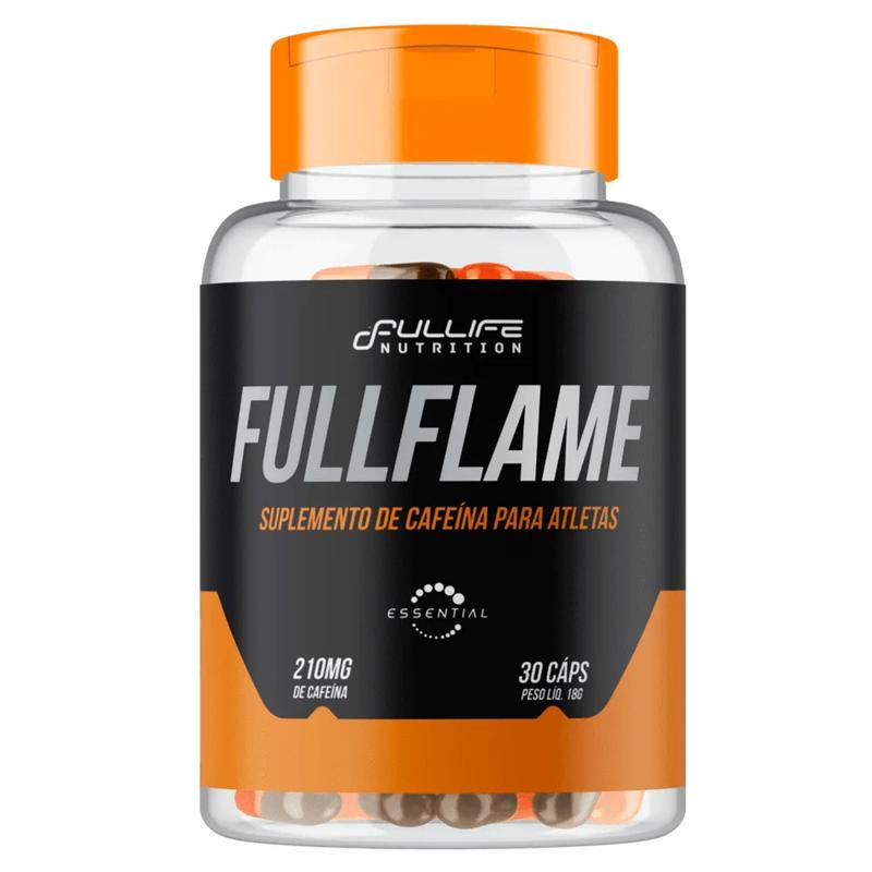 Fullflame 210mg (30 Cápsulas) Fullife Nutrition - Cafeína - Magazine Luiza