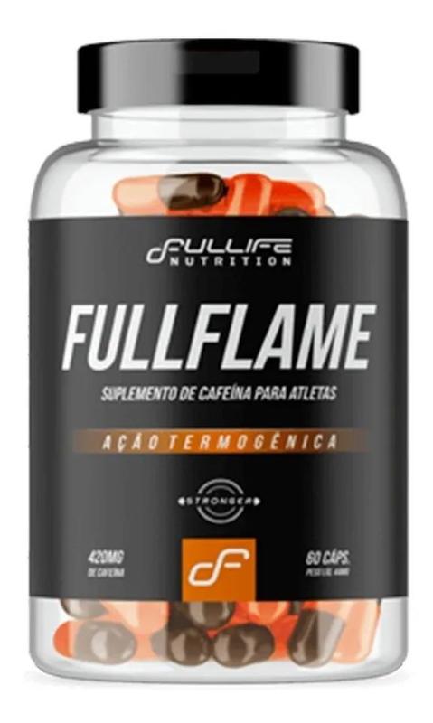 Fullflame cafeina 420mg - 60 caps - Fullife Nutrition - Cafeína ...