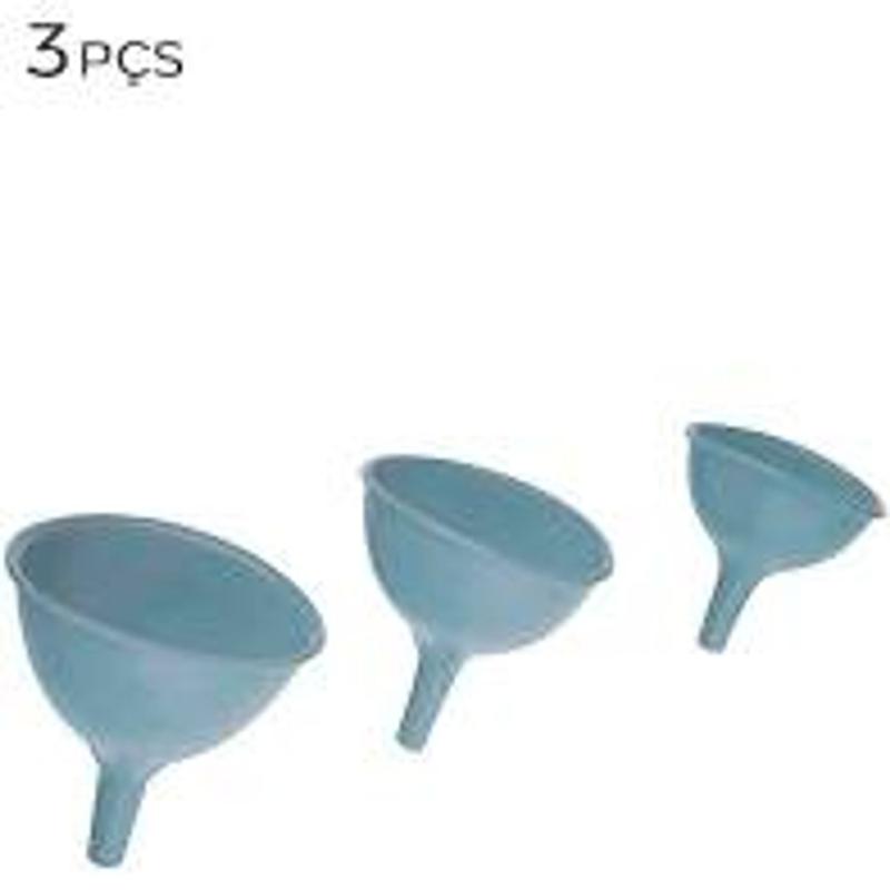 Funil Silicone Kit com 3 - Oikos - Funil - Magazine Luiza