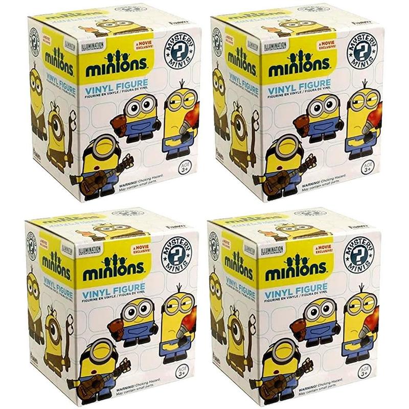 Funko Minions Série de Filmes Mini 4pk Meu Malvado Surpreender - Funko ...