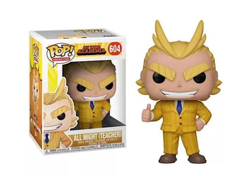 Funko Pop Animation All Might Teacher 604 - My Hero Academia - Funko ...