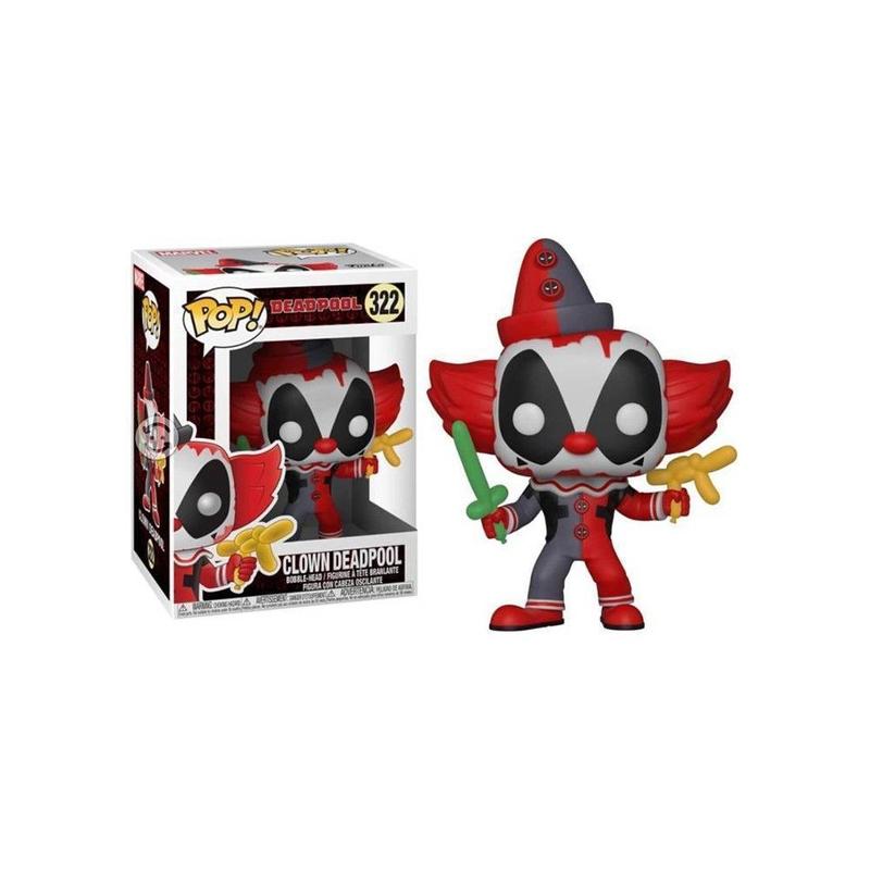 Funko Pop Clown Deadpool 322 Deadpool Parody Marvel - Funko - Magazine ...