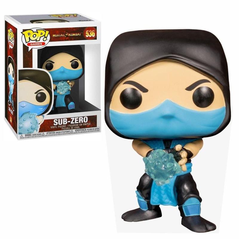 Funko Pop Games Sub-zero 536 Mortal Kombat - Funko - Magazine Luiza
