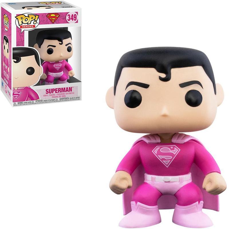 Funko Pop Heroes Breast Cancer Awareness Superman 349 - Funko ...