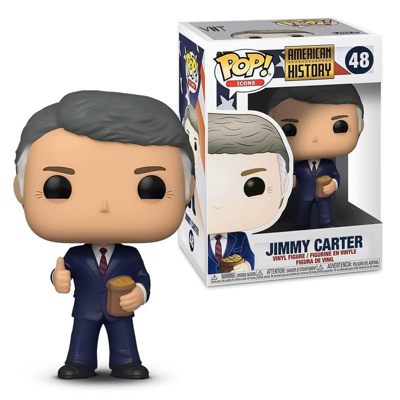 Funko Pop! Jimmy Carter - Icons American History - Icons 48 - Nota ...
