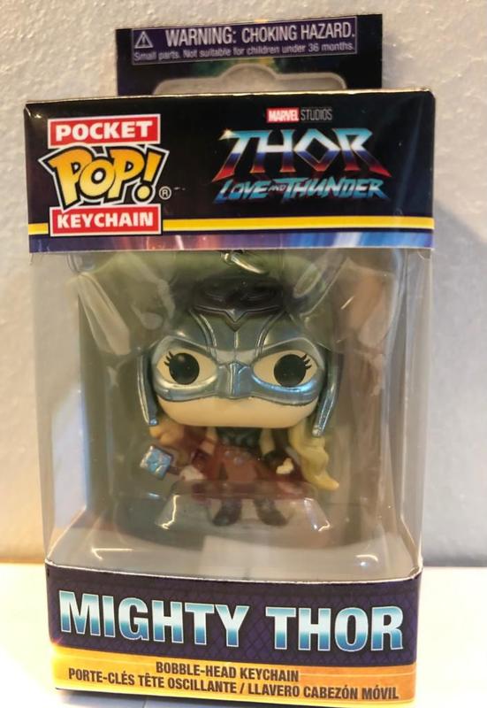 Funko Pop Keychain! Marvel Thor:Love and Thunder-Mighty Thor - Funko - Magazine Luiza