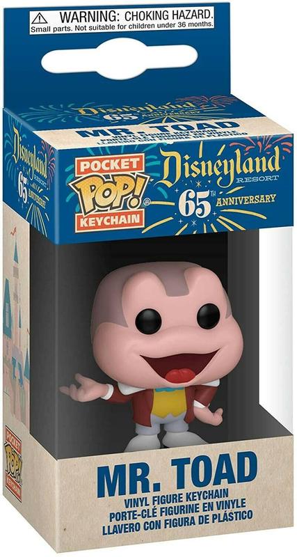 Funko Pop Keychain Mr.Toad Disneyland 65Th Anniversary - Disneyland ...