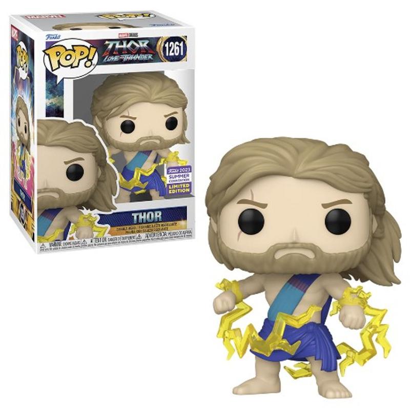 Funko Pop: Love And Thunder San Diego Comic Con 2023 - Thor 1261 - Funko - Magazine Luiza
