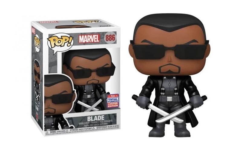 Funko Pop Marvel Blade 886 Exclusivo - Funko - Magazine Luiza