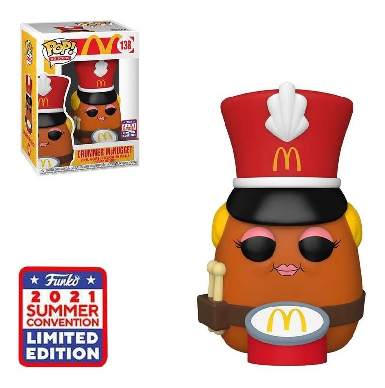 Funko Pop Mcdonalds Drummer Mcnugget 138 + Nf - Funko - Magazine Luiza