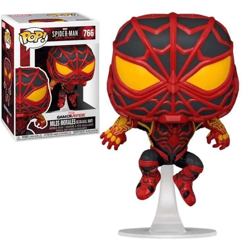 Funko pop miles morales strike suit spider-man 766 - Funko - Magazine Luiza