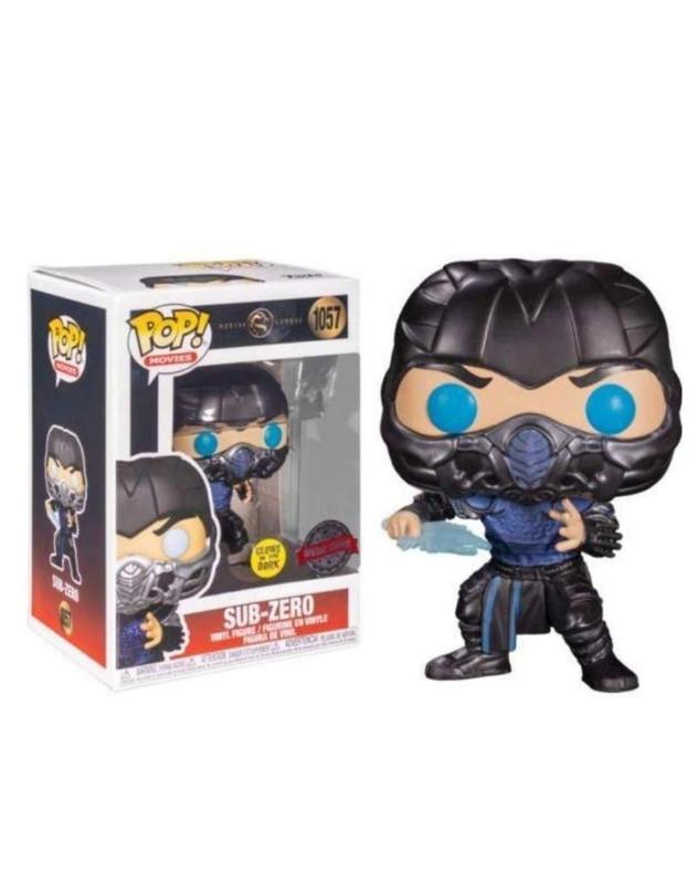 Funko Pop Mortal Kombat - Sub Zero 1057 - Glows In The Dark Special ...