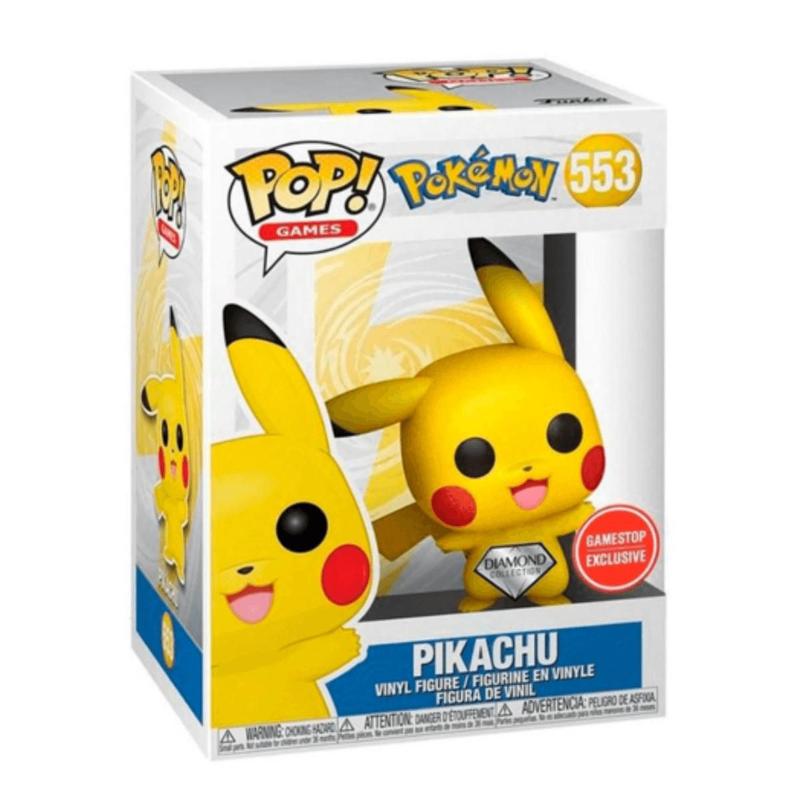 Funko Pop Pikachu Diamond 553 Pokemon Gamestop - Funko - Magazine Luiza