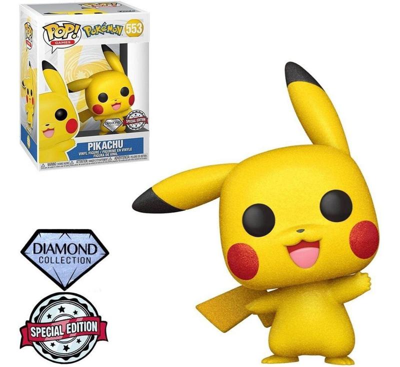 Funko Pop! Pokemon Pikachu 553 Diamond - Funko - Magazine Luiza