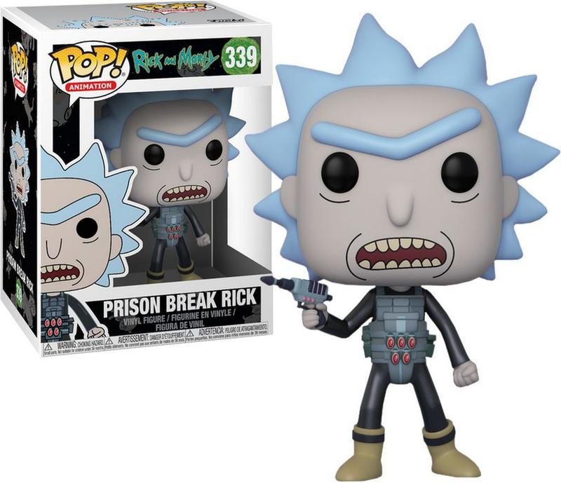 Funko pop! prison break rick - rick and morty 339 - Funko - Magazine Luiza
