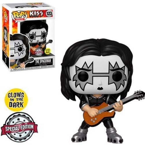 Funko Pop Rocks Kiss Exclusive The Spaceman 123 Glows In The - Funko ...