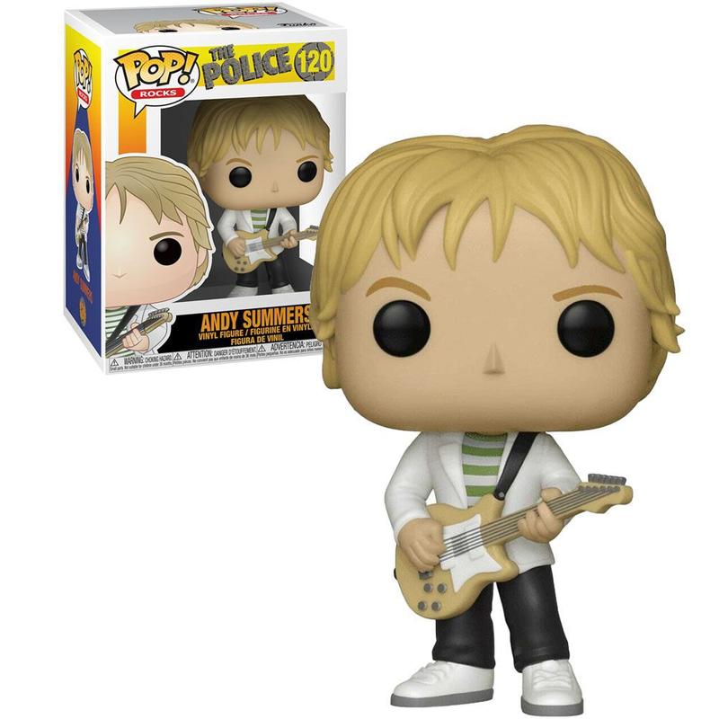 Funko Pop Rocks The Police Andy Summers 120 - Funko - Magazine Luiza