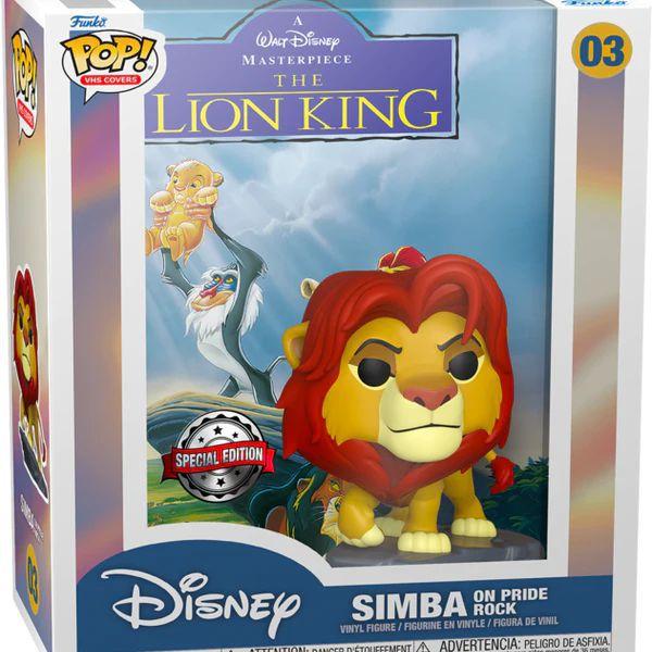 Funko POP Simba On Pride Rock: Cover The Lion King 03 - Funko ...