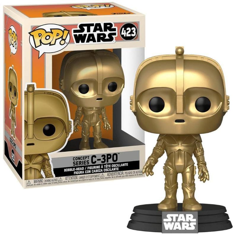 Funko Pop! Star Wars: Concept Series - C-3PO 50110 - Funko - Magazine Luiza