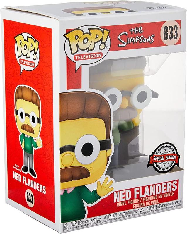 Funko pop! the simpsons ned flanders 833 - Funko - Magazine Luiza