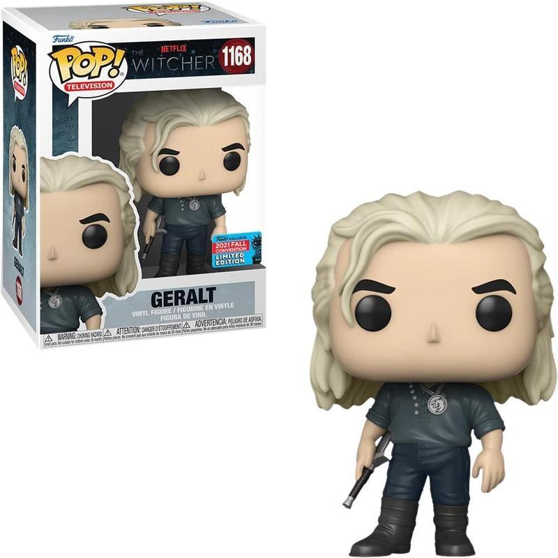 Funko Pop The Witcher Exclusive Nycc 2021 - Geralt 1168 - Funko ...