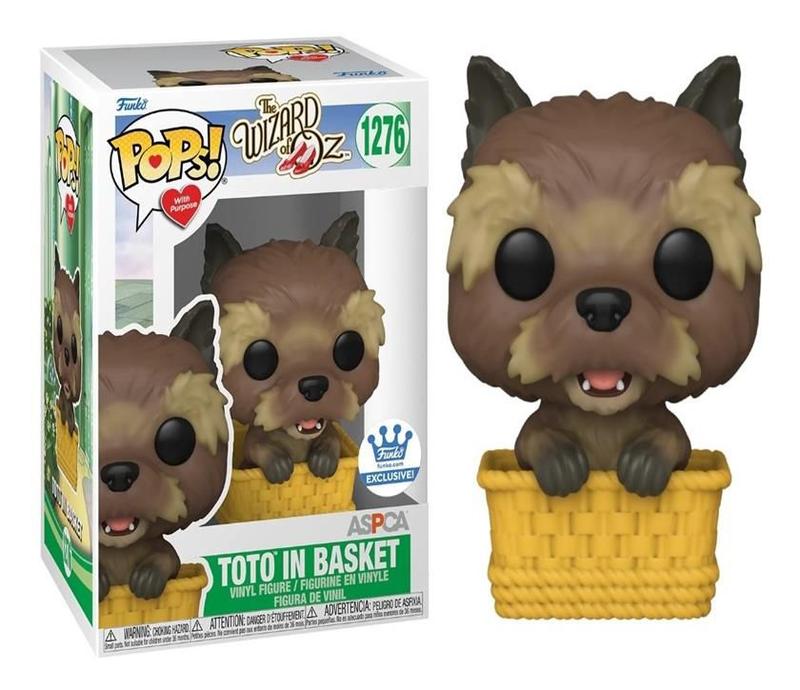Funko Pop! The Wizard Of Oz Toto In Basket 1276 Exclusivo - Funko - Magazine Luiza