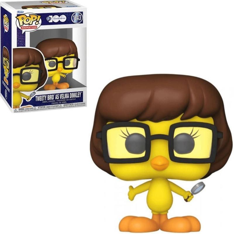 Funko Pop Tweety Bird Velma 1243 Piu Piu Warner Bros 100th - Funko ...