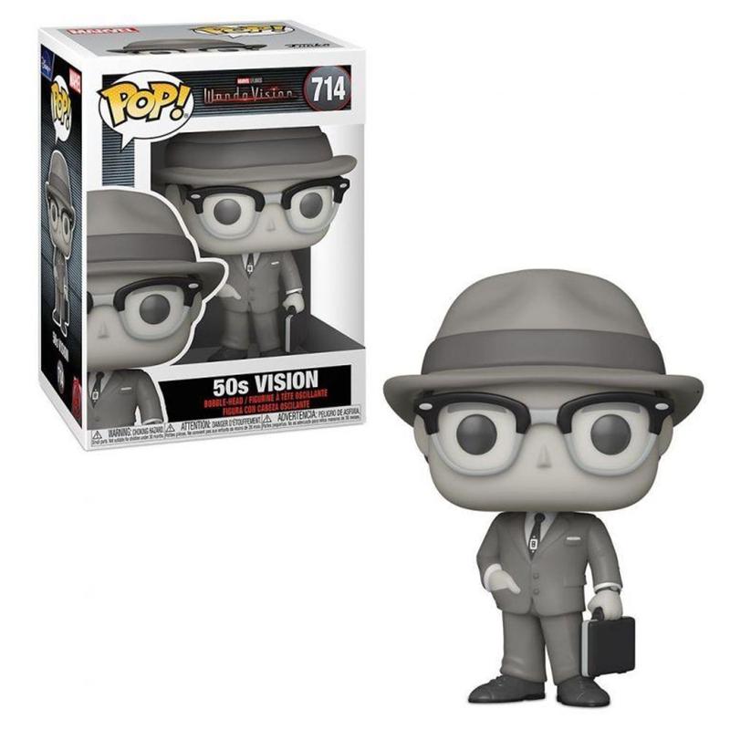 Funko pop vision 50's 714 marvel studios wanda vision visão anos 50 ...
