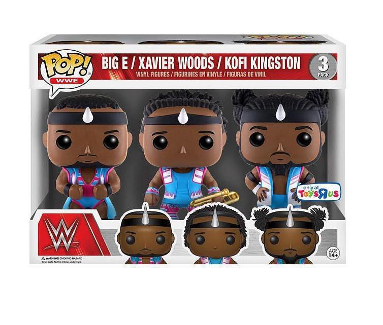 Funko Pop Wwe Exclusive New Day 3 Pack - Funko - Magazine Luiza
