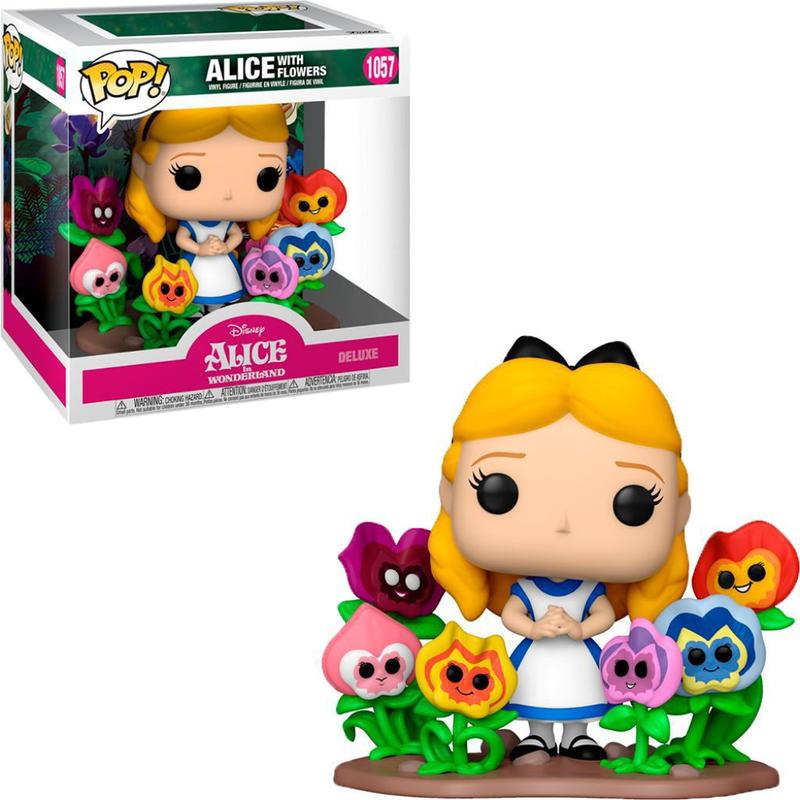 Funko PopA Disney Alice 70th - Alice w/ Flowers 1057 Deluxe - Funko ...