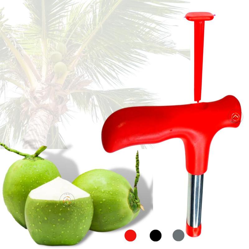 Fura Coco Furador Perfurador Manual Abridor Inox Prático - Bono ...