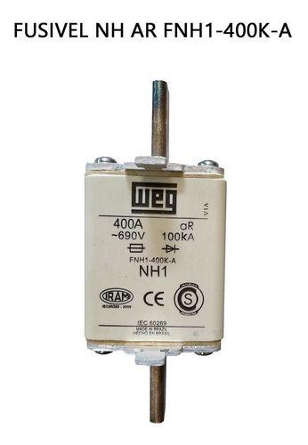 Fusível Nh Ar Fnh1-400k-a Ultra Rápido 10815073 - WEG - Fusíveis - Magazine Luiza