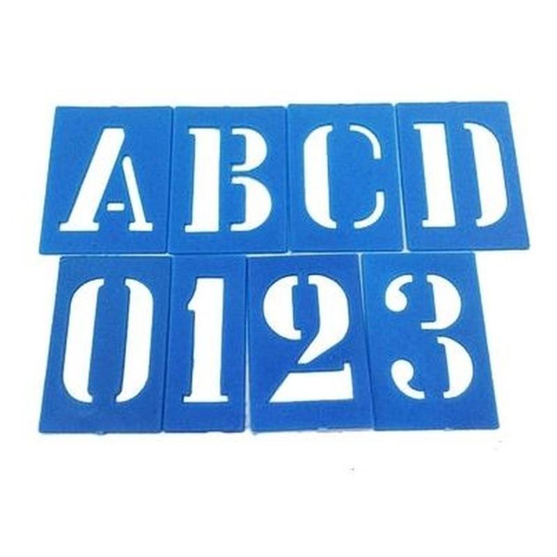 Gabarito de letras e números 45 mm - Compactor - Gabarito para Desenho ...