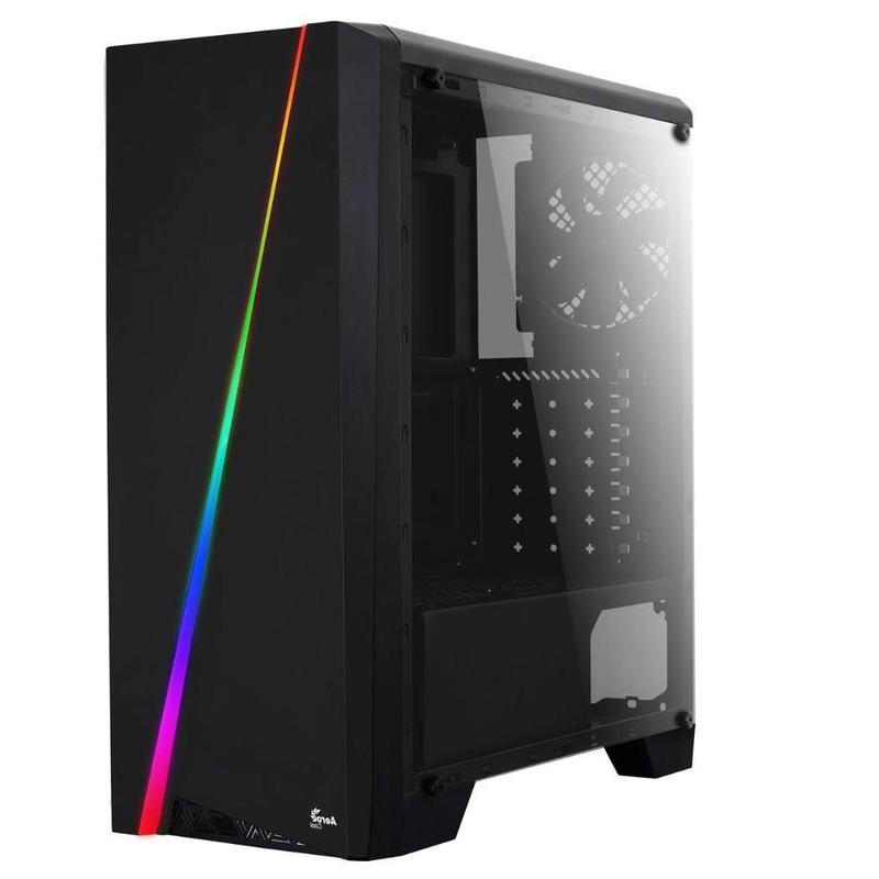Gabinete Gamer Aerocool Mid Tower LED RGB Cylon Preto - Gabinete Gamer ...