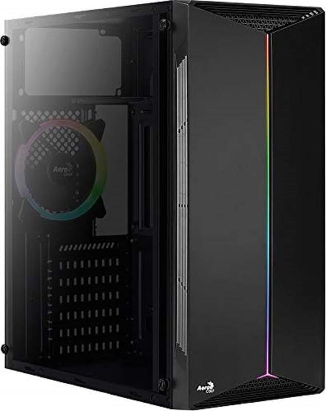 Gabinete Gamer Aerocool Split RGB Mid Tower Lateral Em Acrílico 68558 ...
