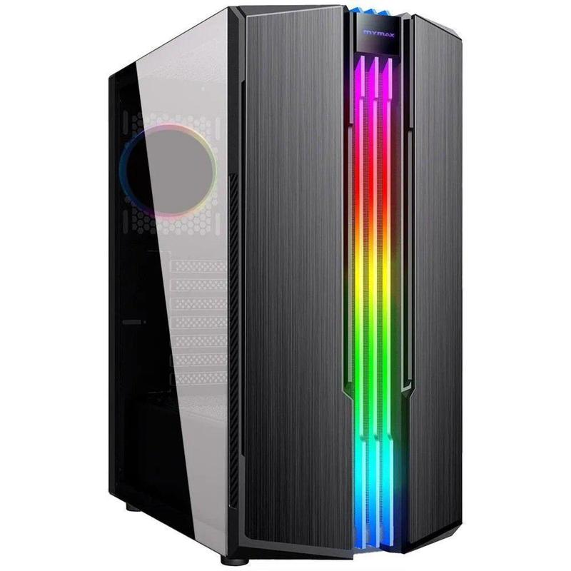 Gabinete Gamer Eternity RGB USB 3.0 Mid Tower ATX - Mymax - Peças para ...