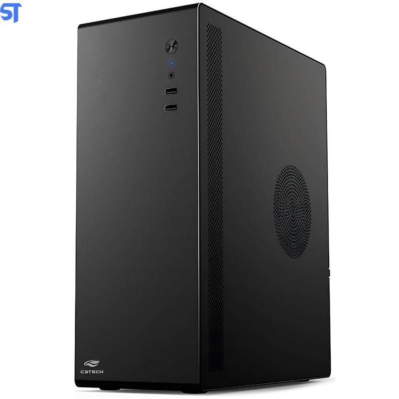 Gabinete Mini Micro-ATX MT-100BK Com Fonte 200W C3Tech - Gabinete ...