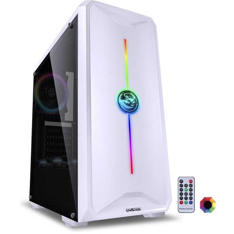 Gabinete Nova Plus Full RGB Mid Tower Acrílico NOVBRRGB3FCA PCYES - Gabinete - Magazine Luiza