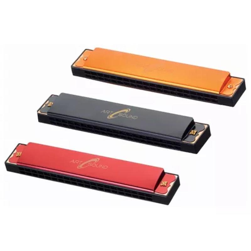 Gaita Instrumento Musical Sopro 24 Vozes Pocket Música Bocal Iniciantes ...