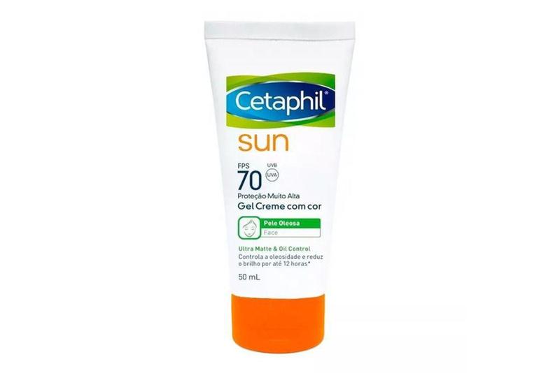 Galderma Cetaphil Sun FPS70 com Cor Pele Oleosa 50ml - Protetor Solar ...