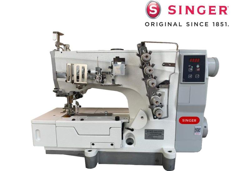 Galoneira Direc Drive , Singer-Base Plana-514g-110V - Máquina Galoneira ...