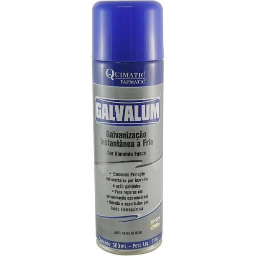 Galvalum Galvanização A Frio Spray 300ml Quimatic - Tintas e Acessórios ...