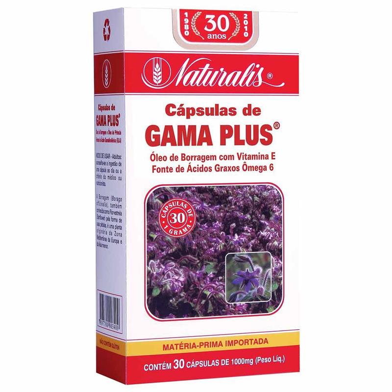 Gama Plus 30 cápsulas Naturalis - Fitoterápicos - Magazine Luiza
