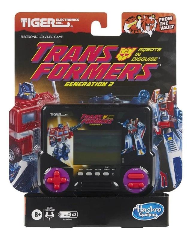 Game Retro Transformers Generation 2 Tiger Eletronic - Hasbro ...
