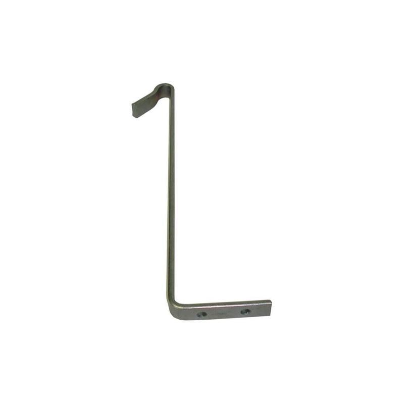 Gancho Chato L 1/2 X 1/8 140mm Branco com 10 Peças - Fixtil - Gancho ...