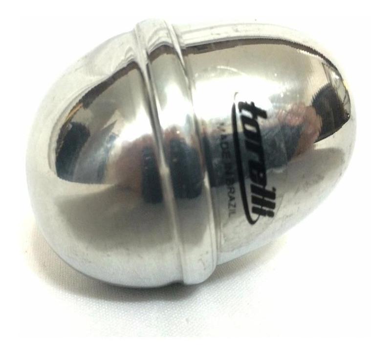 Ganza ovinho de aluminio polido 70 mm torelli tg556 - Torelli Musical ...
