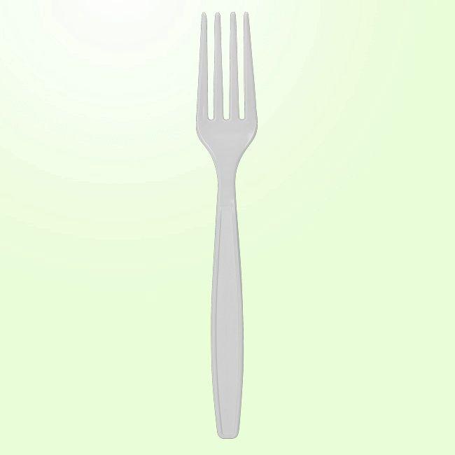 Garfo master biodegradável branco pct 50 - PLASTFOOD - Garfo ...