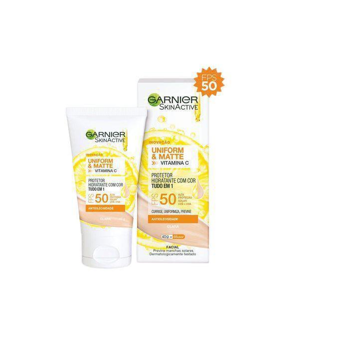 Garnier Skin Fps50 Uniform&Matte Cor Negra - Loreal/Dpgp - Anti-Idade ...