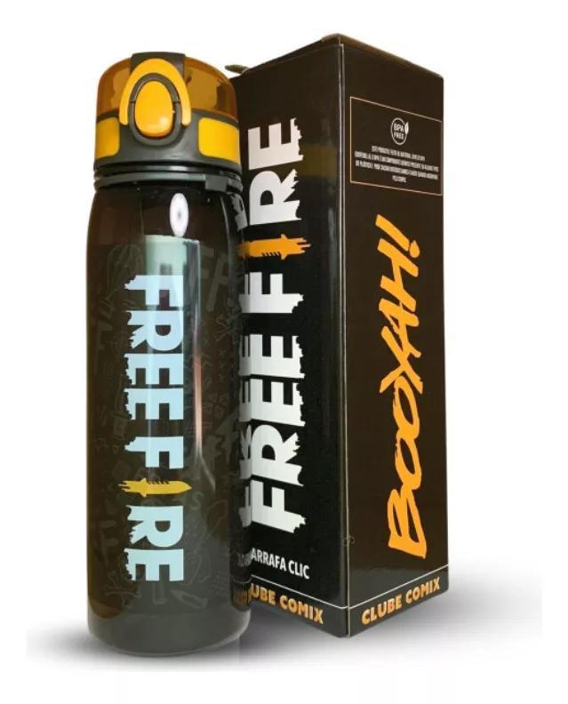 Garrafa clic boyah free fire 500ml - clube comix - Garrafa - Magazine Luiza